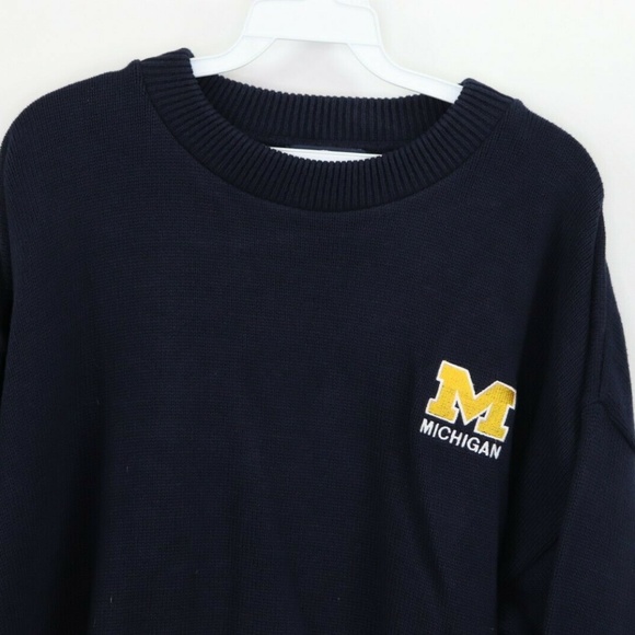 nutmeg mills | Sweaters | Vtg New Nutmeg Mills Michigan Wolverines ...
